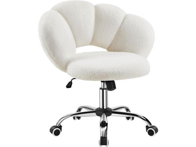 Click here for Yaheetech Boucle Upholstered Desk Chair Cloud-Shap... prices
