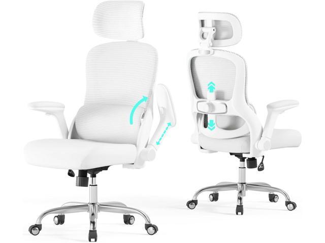 Click here for White Ergonomic Office Chair: Mesh Desk Chair Comf... prices