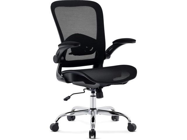 Click here for Office Chair Mesh Seat Ergonomic Desk Chair with A... prices