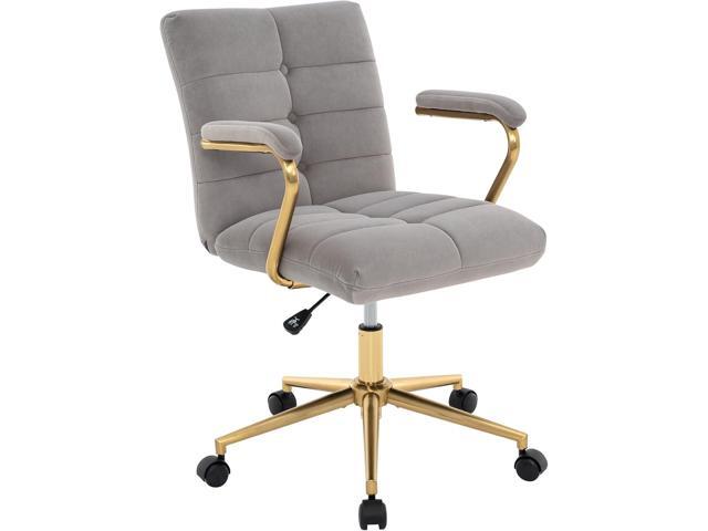 Click here for Velvet Home Office Desk Chair  Upholstered Adjusta... prices