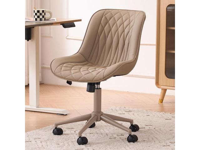 Click here for YOUNIKE Khaki Home Office Desk Chair No Arms Comfy... prices