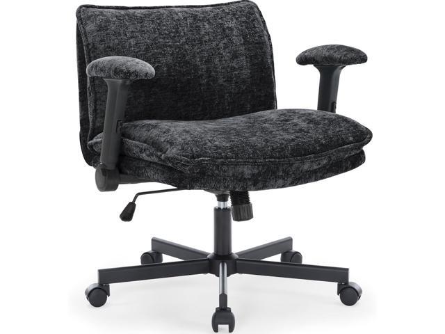 Click here for Cross Legged Office Chair with Wheels and Adjustab... prices