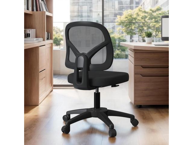 Click here for No Arms Small Office Computer Mesh Chair with Swiv... prices