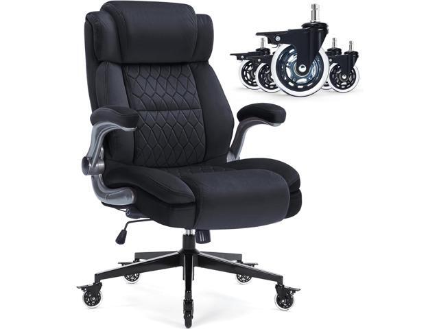 Click here for Fabric High Back Office Chair 400lbs-Adjustable Bu... prices