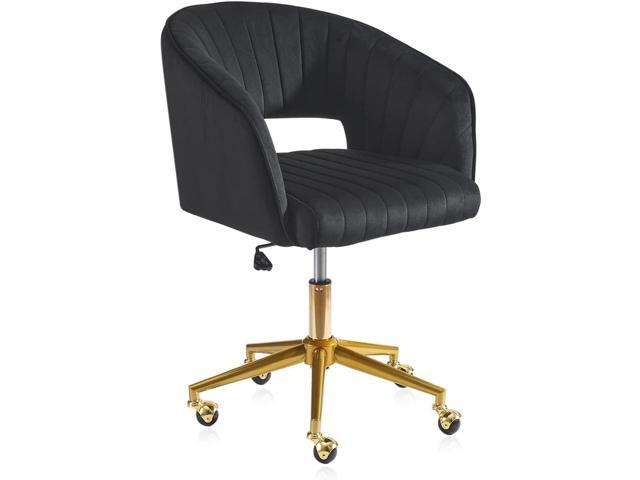 Click here for Nrizc Velvet Office Desk Chair  Upholstered Home O... prices