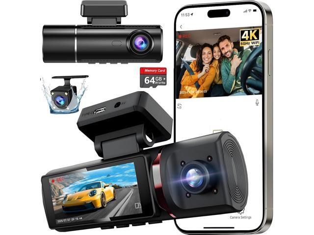 Click here for 3 Channel 4K Dash Cam Front  1080P Dash Camera Rea... prices