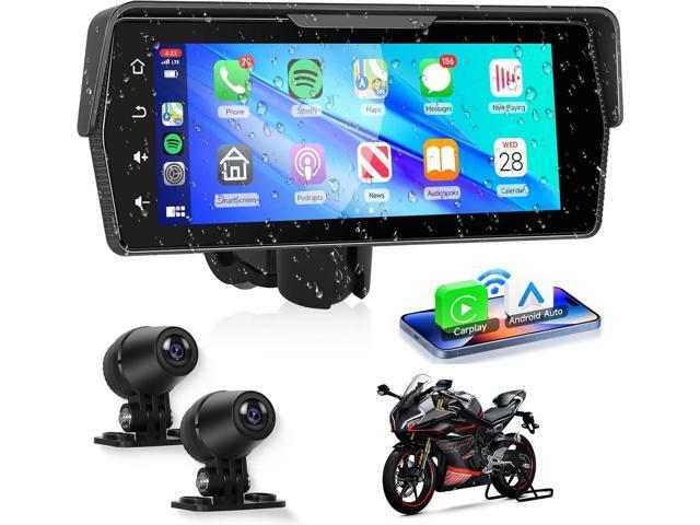 Click here for Motorcycle Front+Rear Dash Cam 6.86 inch IPS 1280x... prices