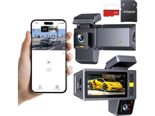Click here for 4K 3 Channel Dash Cam Built-in 5G WiFi App Control... prices
