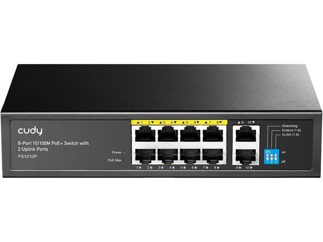 Click here for Cudy 8 Port PoE+ Switch with 2 Uplink Ports 120W... prices