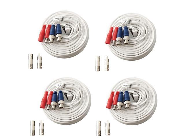 Click here for 4 Pack 100ft All-in-One Video Power Cables  Securi... prices