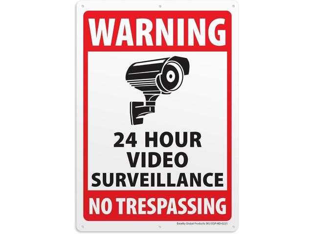 Click here for 6-Pack Video Surveillance Sign  Rust Free Aluminum... prices