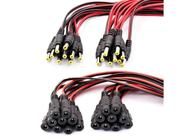 Click here for DC Pigtail18 Pairs 12V 2A DC Male Female Power Pig... prices