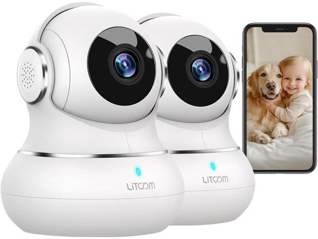 Click here for litokam 360 Cameras for Home Security 2K  2 Pack I... prices