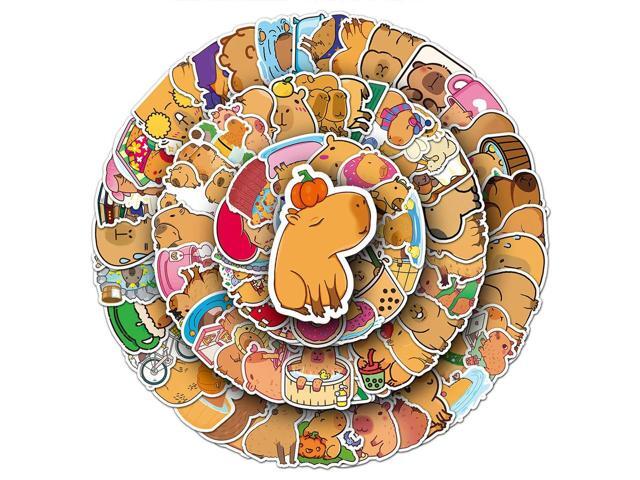 Click here for 100Pcs Capybara Stickers Cute Capybara Stickers Mu... prices