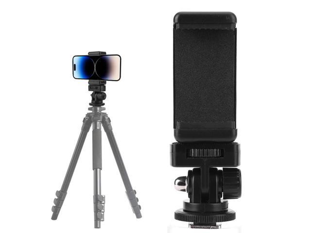 Click here for Phone Tripod Holder Clip with Cold Shoe Mount Univ... prices