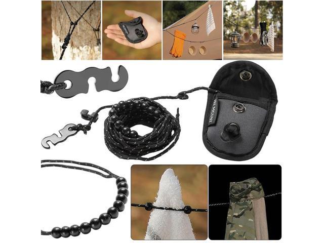 Click here for 3 M Camping Stretch Clothesline With 12 Clips Hang... prices