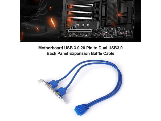 Click here for 1-5Pcs Motherboard USB 3.0 20 Pin to Dual USB3.0 B... prices