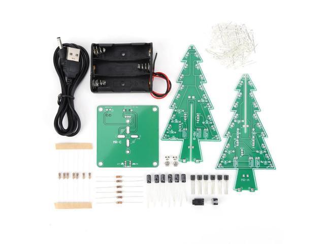 Click here for Soldering Practice Kit 3 PCB Flashing Light Christ... prices