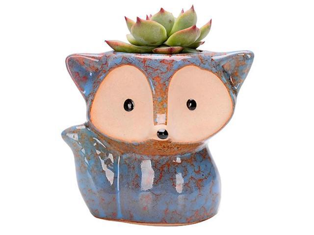 Click here for Fox Ceramic Succulent Pot Cartoon Bonsai Pot Multi... prices