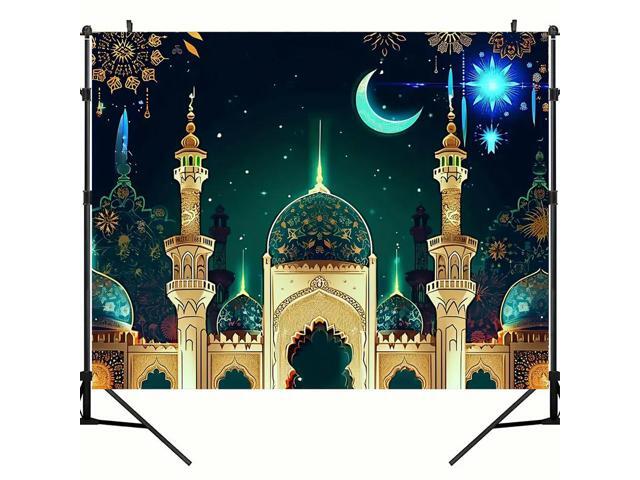 Click here for Ramadan Mubarak Hanging Sign Eid Mubarak Photo Bac... prices