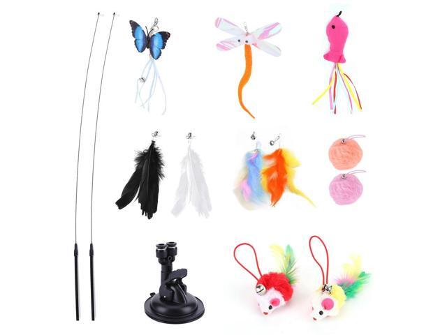 Click here for Pet Cat Toy Set Suction Cup Toy Set Double Headed... prices