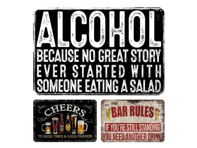 Click here for 3Pcs Wine Vintage l Plate Rectangular Iron Paintin... prices