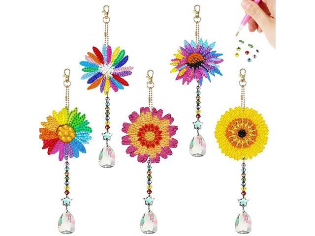 Click here for 5Pcs Acrylic Double Sided Flower Diamond Painting... prices