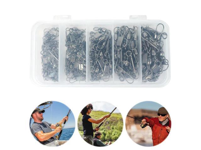 Click here for 200 PCS Stainless Steel Fishing Snap Swivel High S... prices