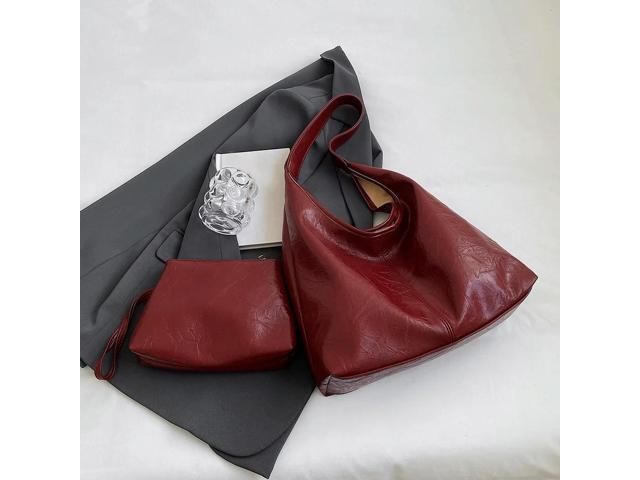 Click here for Women Leather Shoulder Bag Versatile Soft Underarm... prices