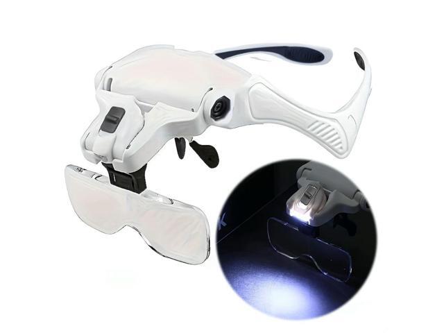 Click here for LED Head Magnifier Powered Hands Free Headband Mag... prices