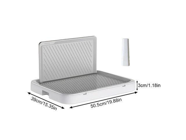 Click here for Dog Potty Tray with Pee Wall Training Pee Pad Hold... prices