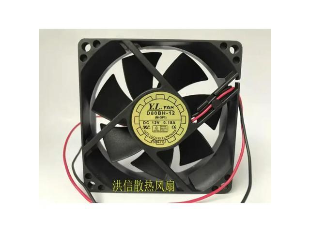 Click here for Cooler Fan for Y L D80BH-12 DC12V 0.18A Chassis Po... prices