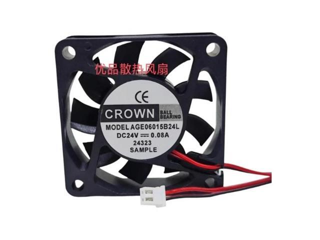 Click here for Cooler Fan for CROWN AGE06015B24L 24V 0.08A 6015 A... prices