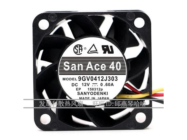 Click here for CPU Fan for Sanyo 9GV0412J303 4028 DC12V 0.60A 4CM... prices