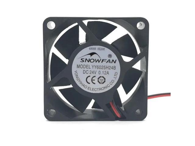 Click here for CPU Fan for SNOWFAN YY6025H24B 6025 6CM 24V 0.12A... prices