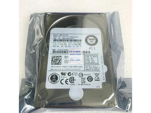 Click here for 300G SAS 10K 6GB 740Y7 Hard Drive MBF2300RC 0740Y7 prices