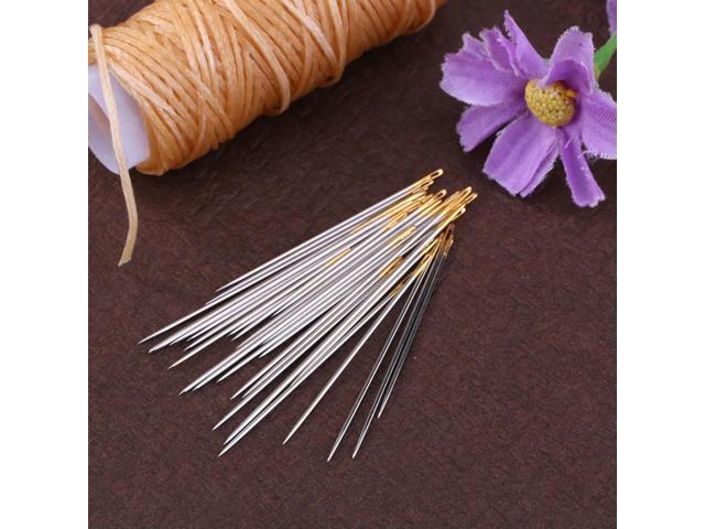 Click here for 16pcs Sewing Stitching Needles Silver l Large Eye... prices