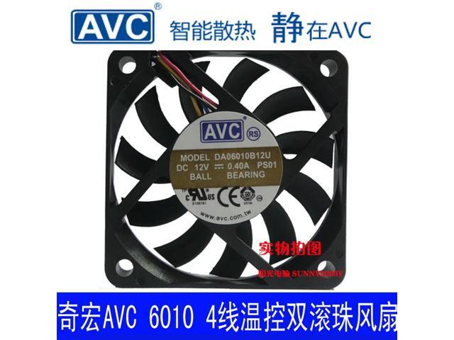 Click here for AVC DA0601B12U 12V 0.40A 6cm 6010 ultra-thin dual... prices