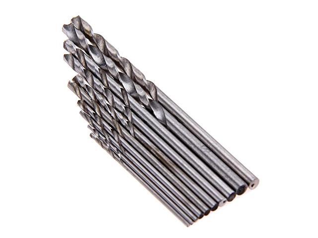 Click here for 10Pcs HSS Hand Twist Drill Bit Chuck Set Woodworki... prices
