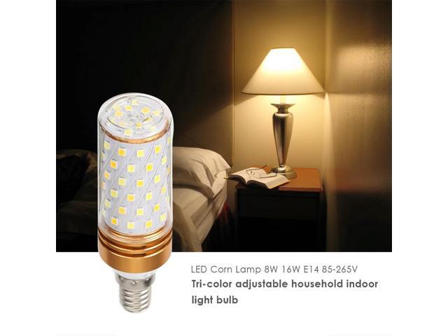 Click here for 8/16W E14 LED Corn Lamps 85-265V Aluminum Tricolor... prices