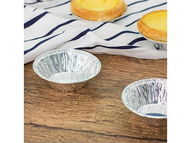 Click here for 100pcs/set Disposable Tin Foil Egg Tart Molds Cupc... prices