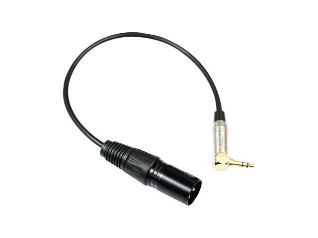 Click here for 90 Degree 3.5mm Stereo TRS Male To XLR 3Pin Male M... prices