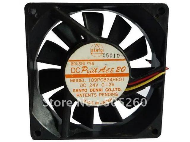 Click here for 8cm 8020 24V 0.12A 109P0824H601 Cooling fan prices