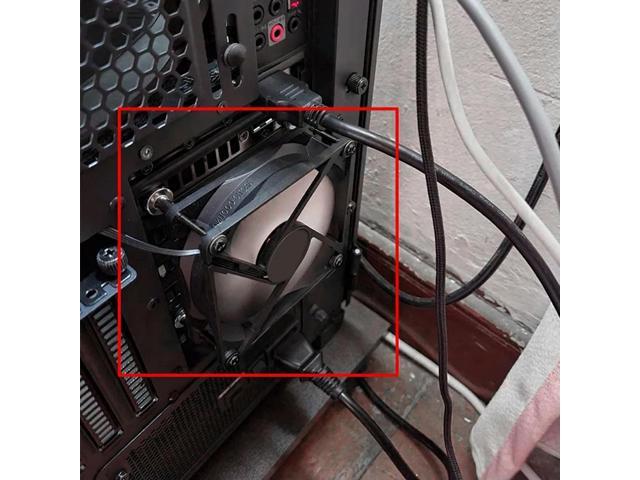 Click here for Cooling Fan Nut Screws Quiet Operation Housing Rad... prices