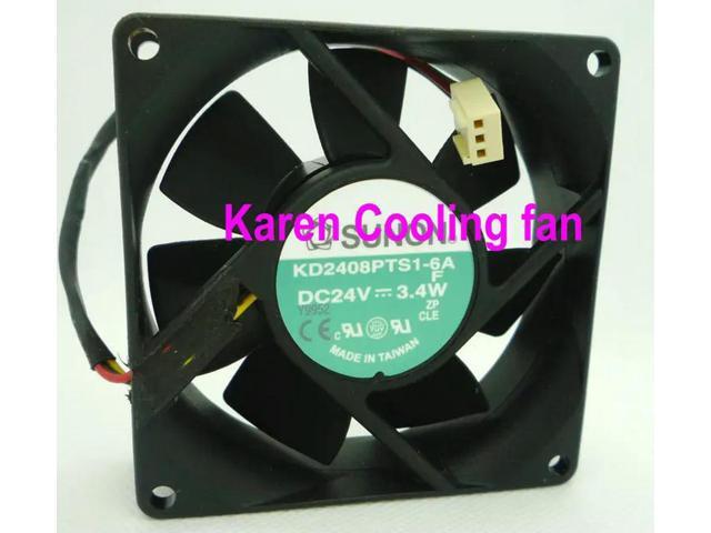 Click here for hzdo 8cm 8025 24v 3.4W KD2408PTS1-6A 3wire Cooling... prices