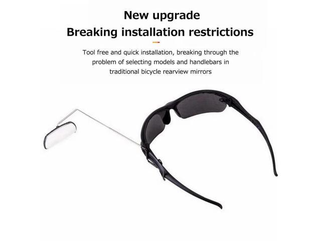 Click here for Bicycle Cycling Glasses Mirror Eyeglass Mount Rear... prices