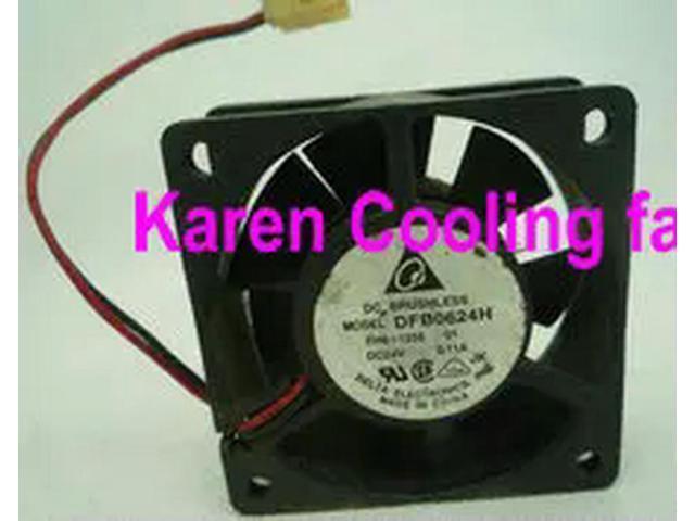 Click here for 6CM 6025 24V 0.11A DFB0624H 2WIRE Cooling Fan prices