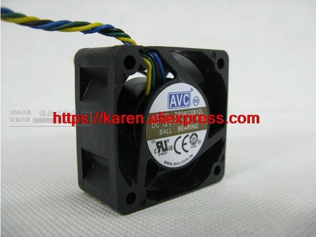 Click here for DS04020B12L DC12V 0.10A 40*40*20MM 4CM dual ball c... prices