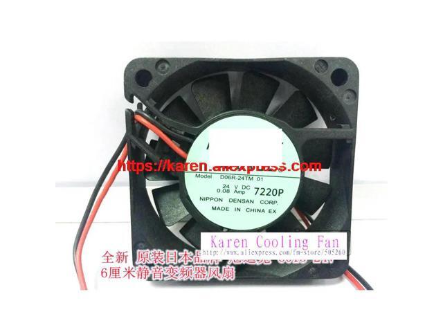 Click here for 6CM D06R-24TM 6015 24V 0.08A COOLING FAN prices