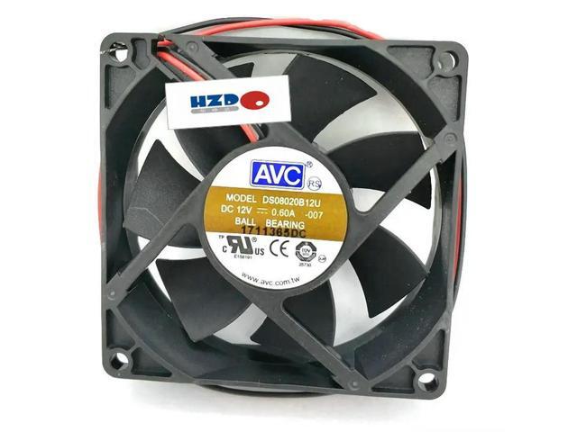 Click here for AVC DS08020B12U 80*80*20MM 8cm 12V 0.60A double ba... prices